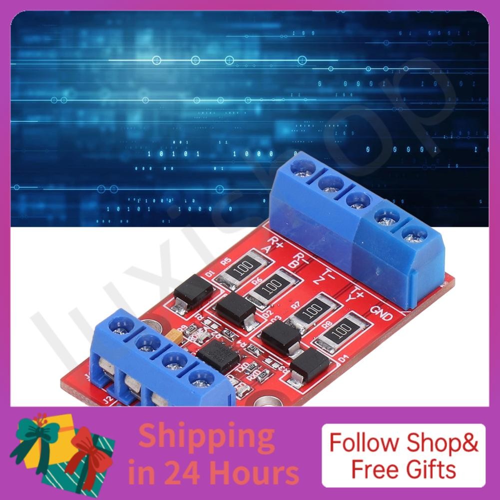 Iuxishop LiebeWH RS422 to TTL Bidirectional UART Serial Port Conversion Board 5V PCB Level ...