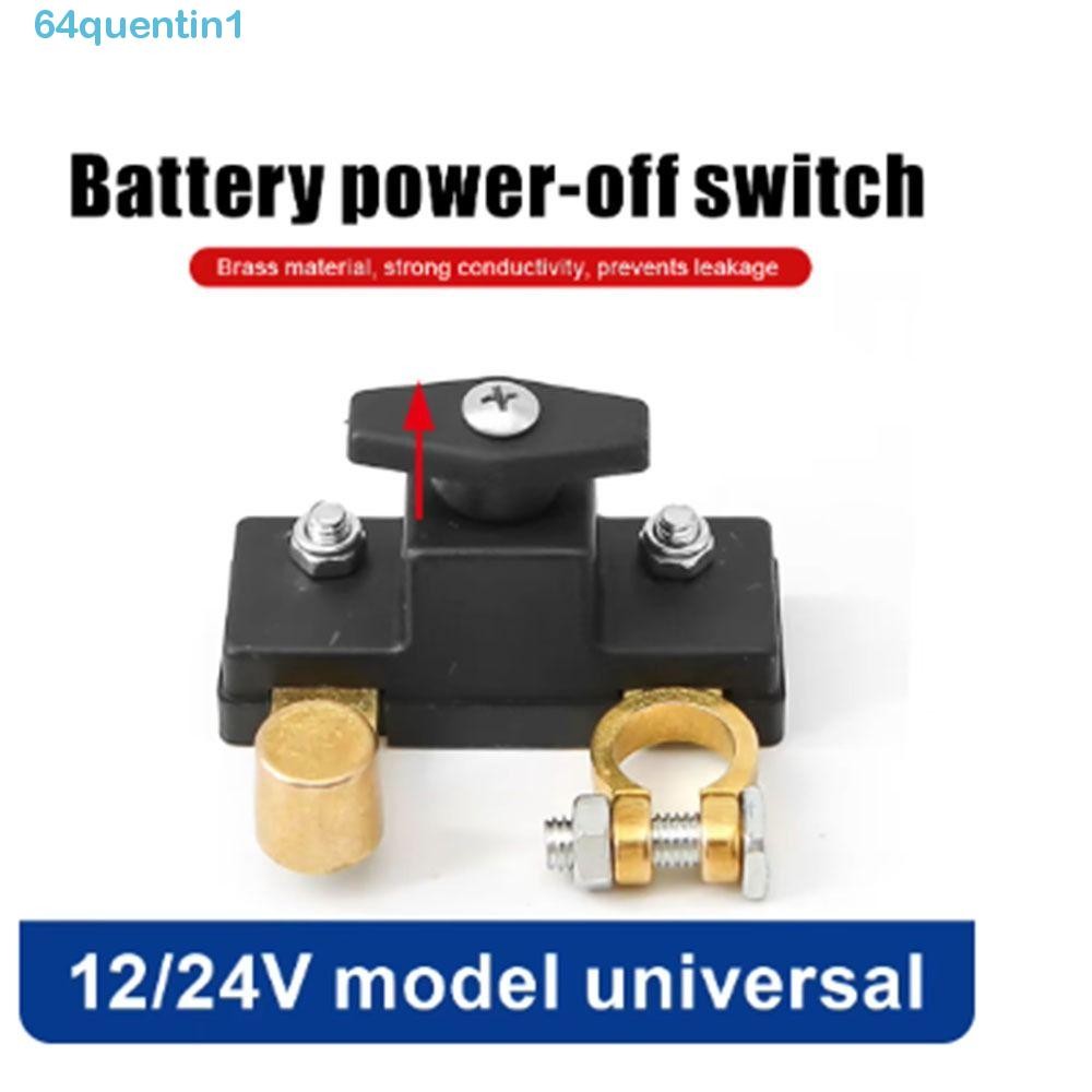 QUENTIN1 Car Battery Cut Off Switch, 12V/24V Disconnect Isolator Power ...