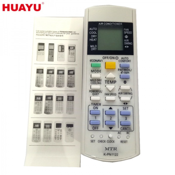 Universal HUAYU K-PN1122 Remote Control for ALL National PANASONIC AIR ...