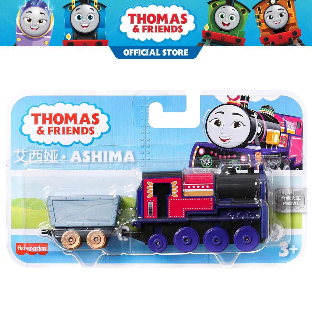 Fisher-Price Thomas & Friends Metal Engines Ashima Push-Along Die-Cast ...