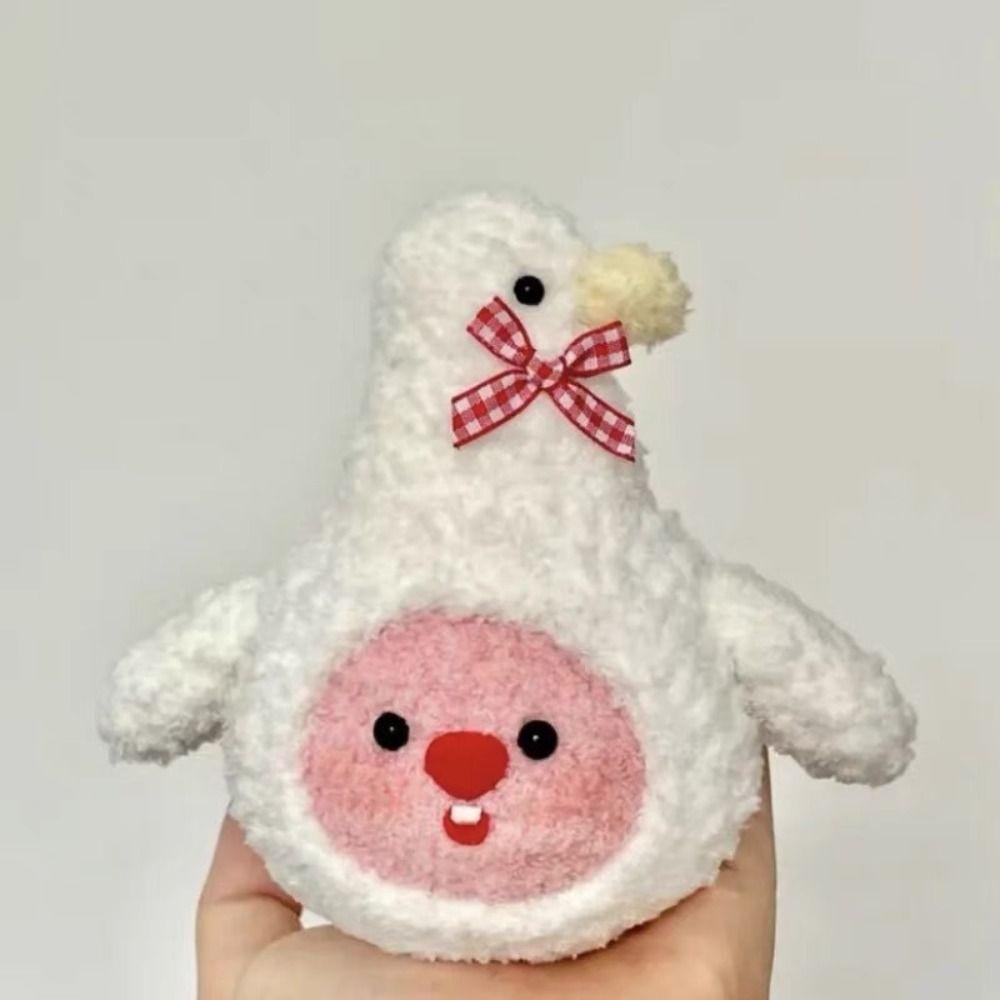 EPOCH DIY Pororo Plush Keyring, Pachacco Plush Stuffed Taiyaki Loopy ...