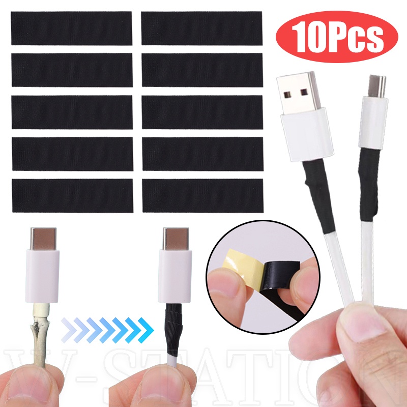 1/10Pcs Data Cable Repairing Tape / Ultra Thin Strong Adhesive Nylon ...