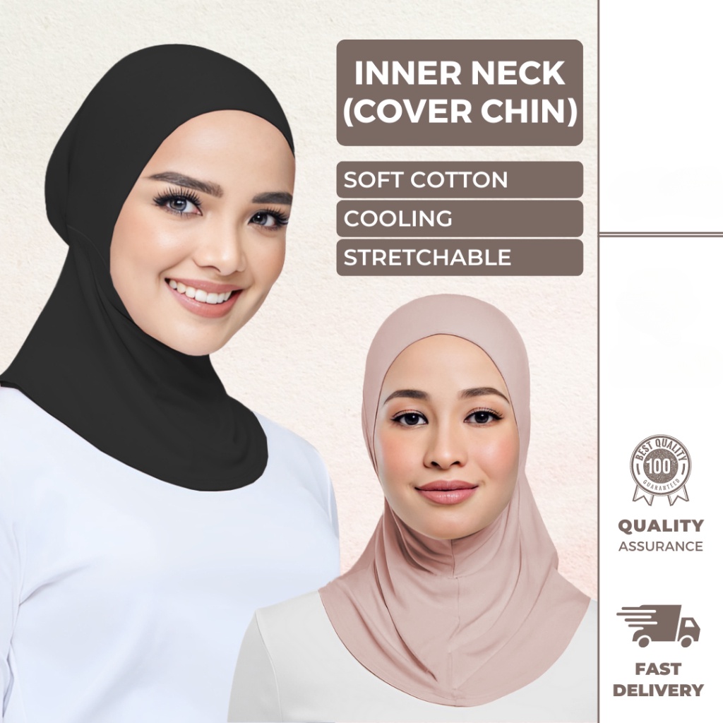 NEW Inner Neck Dagu (Ninja / Premium Cotton / Breathable / Cooling ...