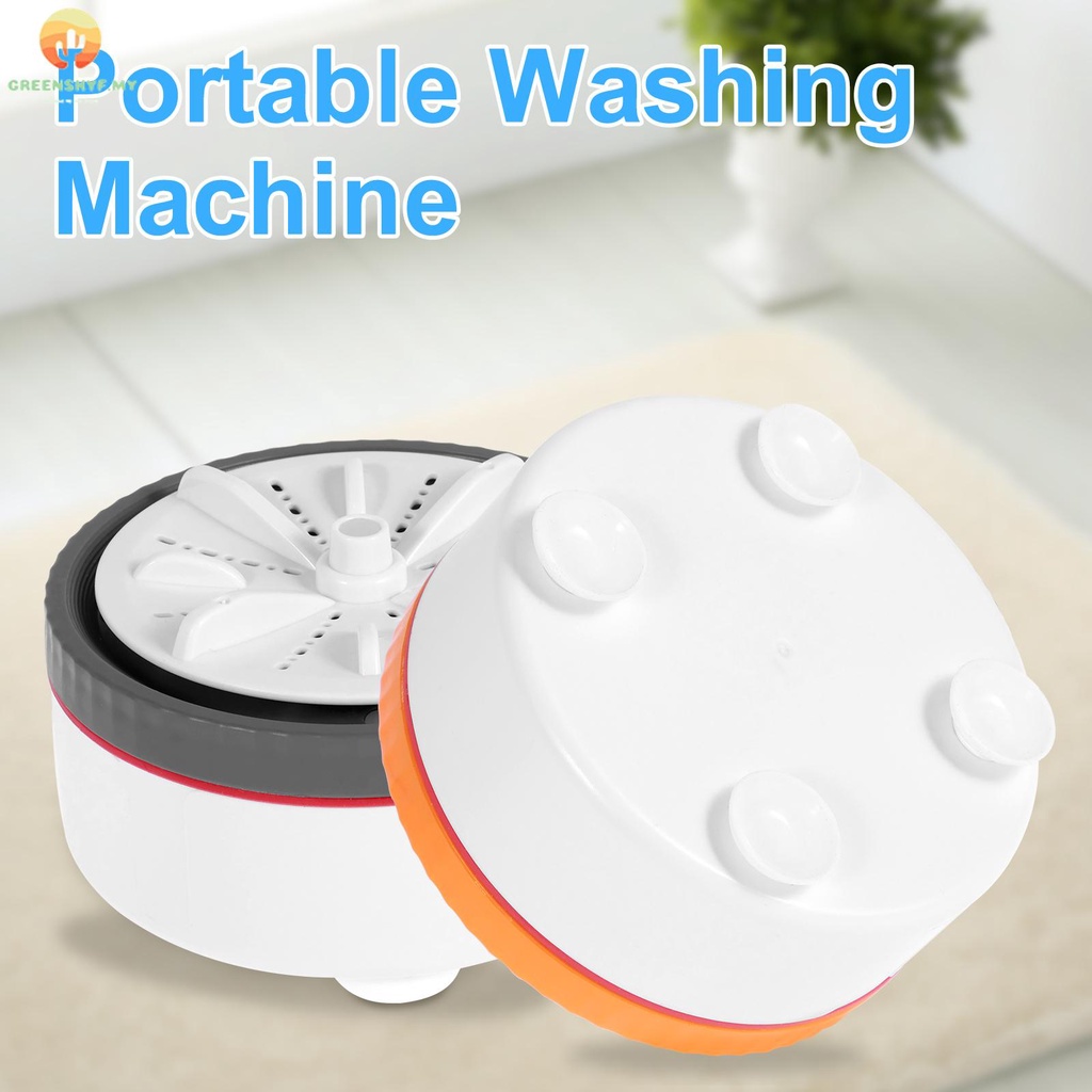 Portable Mini Washing Machine 27W Mini Turbine Washing Machine with 3 ...