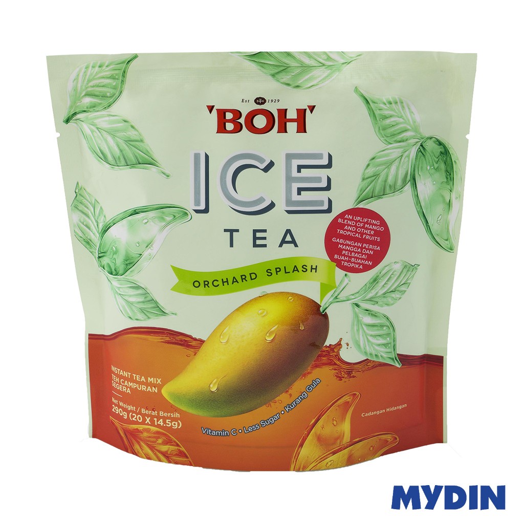 BOH Ice Tea Orchard Splash Instant Tea Mix (20's x 14.5g) | Shopee Malaysia