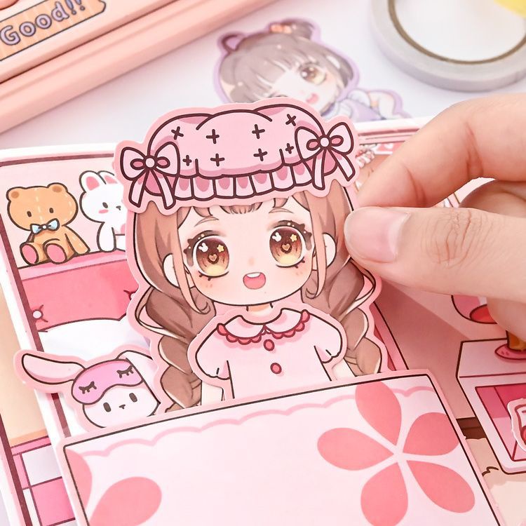 squishy book diy murah quiet book for kids sanrio sticker book diy book ...