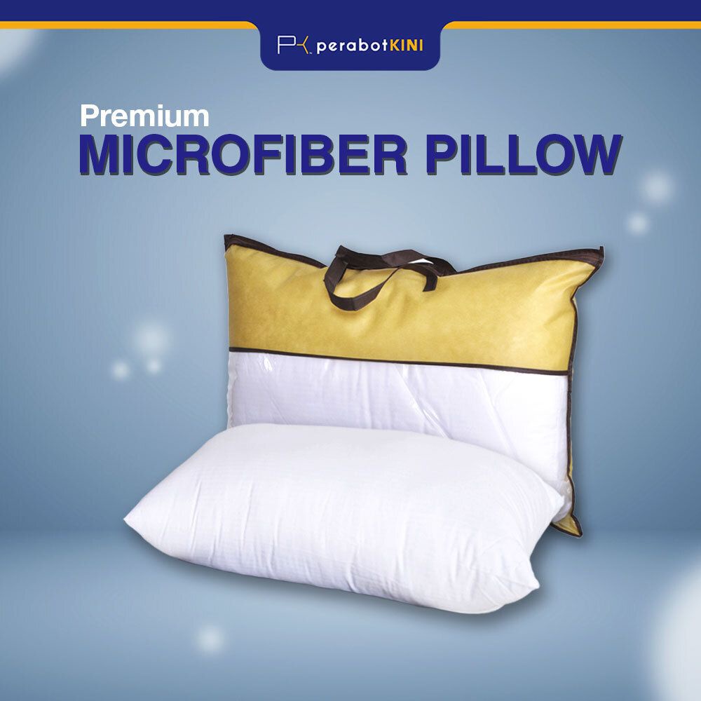 Premium Microfiber Pillow (19in x 29in Pillow) | Shopee Malaysia