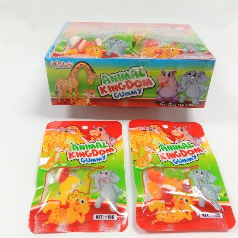 Deer Dada Animal Kingdom Gummy Soft Candy 20 Pcs HALAL | Shopee Malaysia