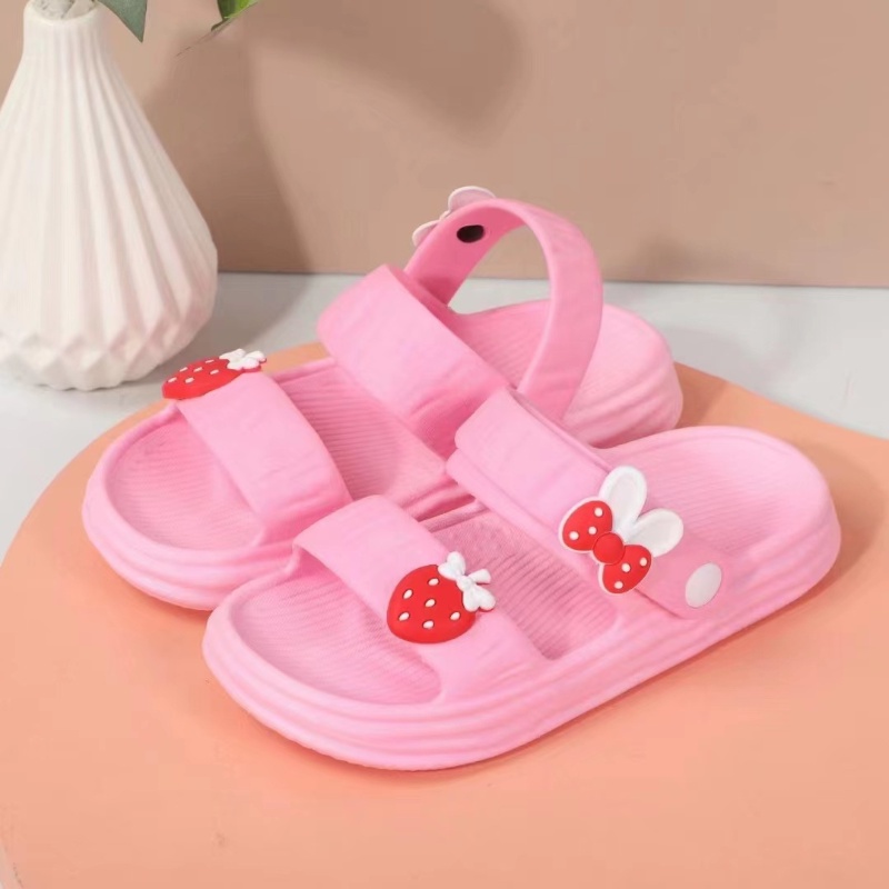 Girls Shoes Children Sandals Cute Bow Girls Home Outing Casual Dual-use ...