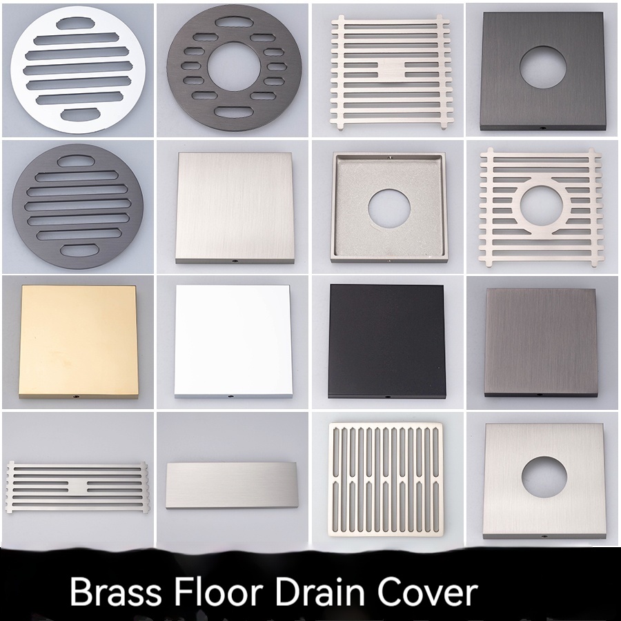 Various Floor Drain Cover Plates, Brass Materials, Dry Area, Wet Area ...