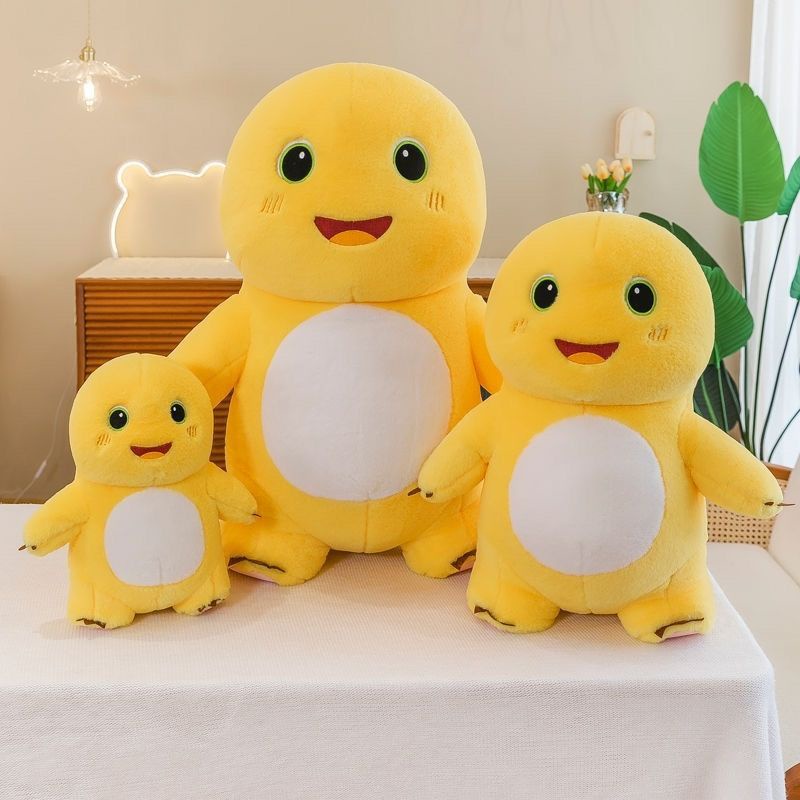[READY STOCK] Milk Dragon Plush Doll Little Milk Dragon Cute Yellow ...