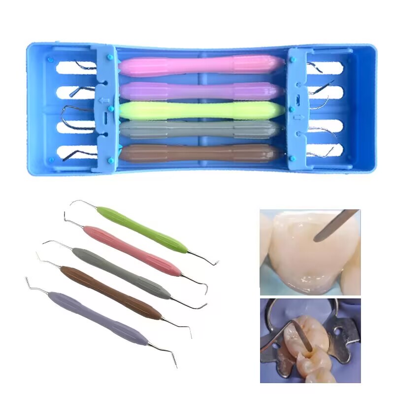 5pcs/set Dental Spatula Composite Resin Filling Filler Aesthetic ...