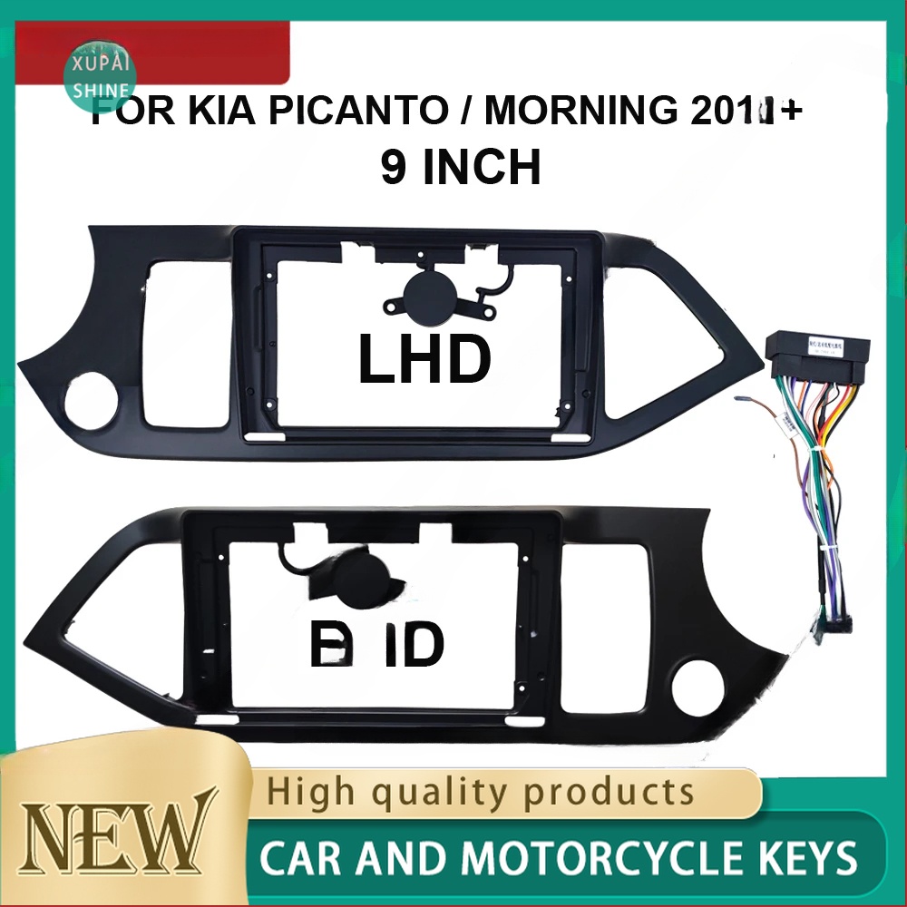 xps 9 Inch Fascia For Kia Picanto / Morning 2011+ Car Radio Stereo GPS ...