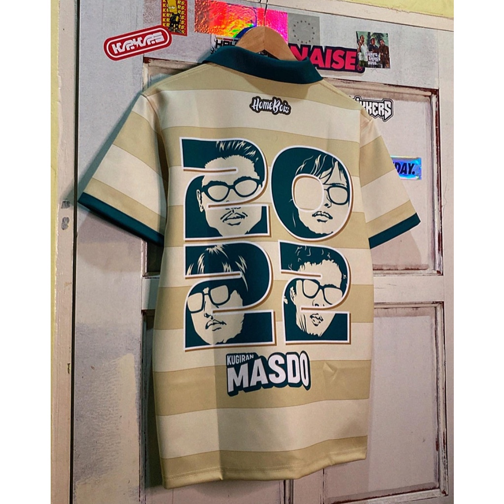 DADDYHOOD X MASDO GREEN COLLAR JERSEY | Shopee Malaysia