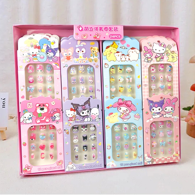 Sanrio Melody Kuromi Cinnamoroll Pom Pom Purin Pochacco Stellalou Girls ...