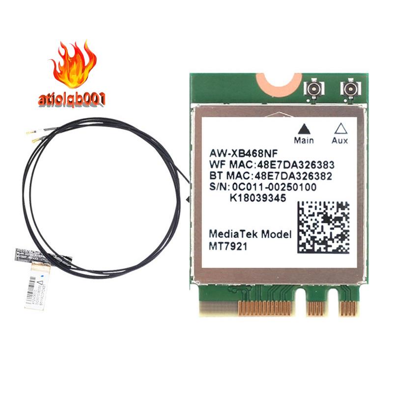 MT7921 WIFI6 2.4G 5G Gigabit Network Card Network Card with Built-in ...