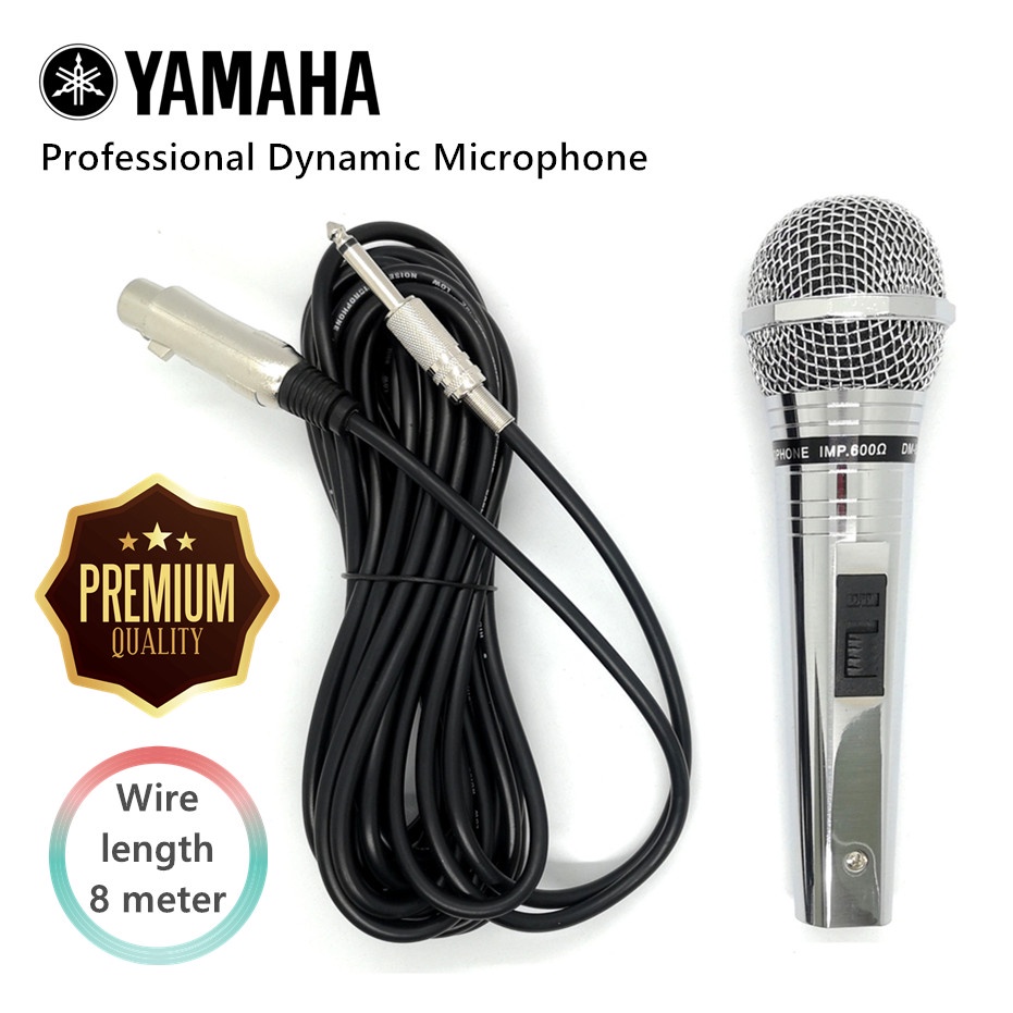 YAMAHA DM-8000 Professional Dynamic Microphone Mic For Vocal/Karaoke ...