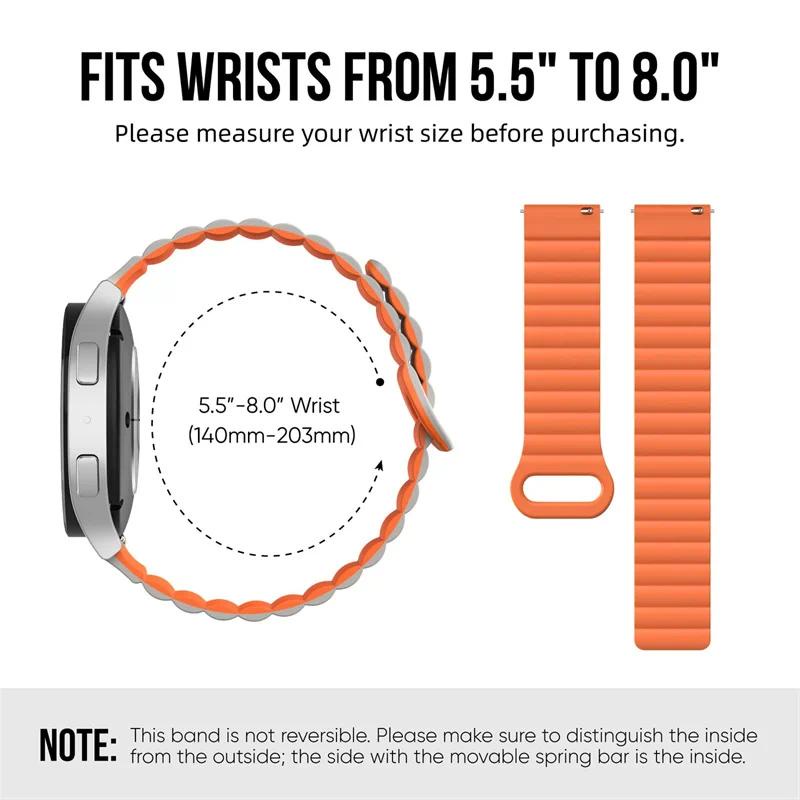 Silicone Magnetic Loop Strap For Huami Amazfit GTR Mini / GTR 4 / 3 / 3 ...