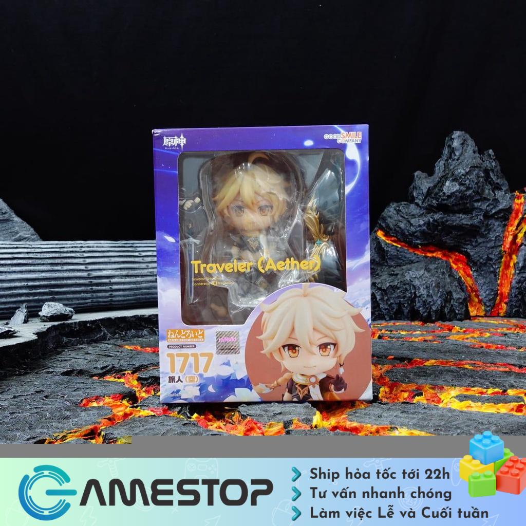 Good Smile Nendoroid 1717 Traveler Aether Genshin Impact series 10cm ...