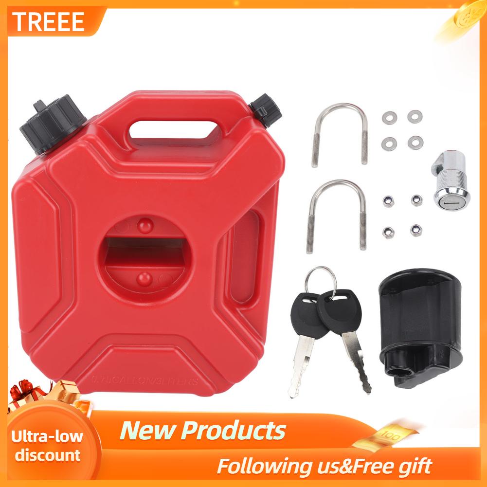 Treee Fuel Container Universal Spill Proof 3L 0.75 Gallon Leak Free ...