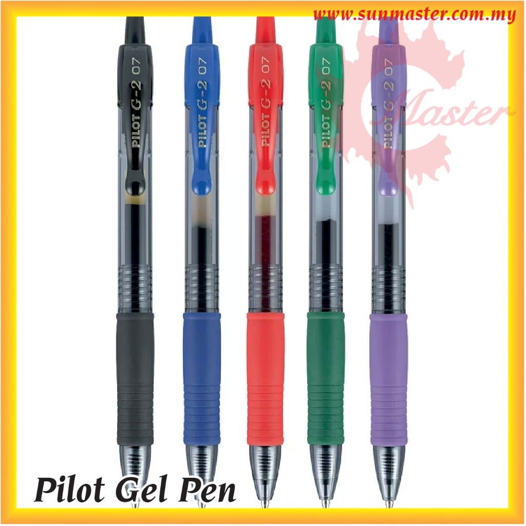 Pilot G2 Gel Pen 0.5mm 0.7mm 1.0mm | Pilot G3 Gel Pen | Pilot G2 Refill ...
