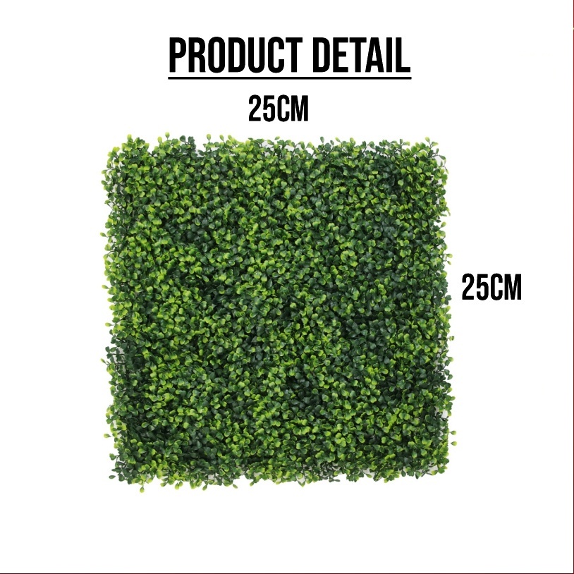 Artificial Wall Plant / Daun Dinding / Wall Grass suitable privacy for ...