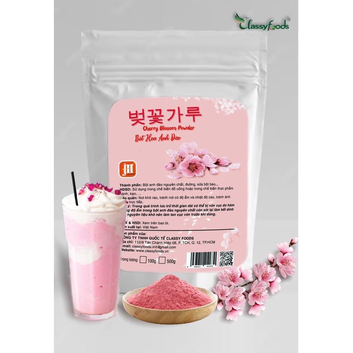 Cherry Blossom Powder 100gr (Sakura Powder) | Shopee Malaysia