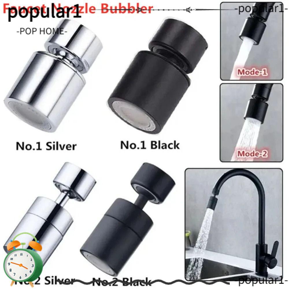 POP Faucet Spray Head Filter, 360° Rotary Splashback Tap Nozzle Water ...