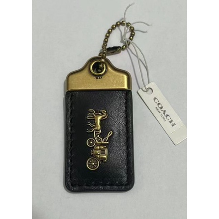 Coach Name Original Realleather Leather Tag | Shopee Malaysia