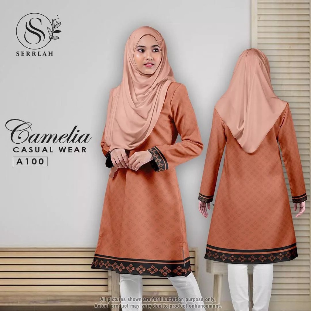 Muslim clothing, Muslim polo shirt (brown) | Shopee Malaysia
