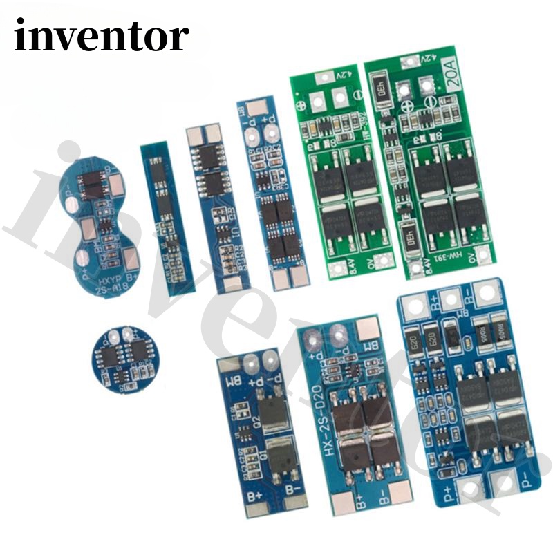 2S 3A 4A 5A 8A 10A 13A 20A 7.4V 8.4V Li-ion 18650 Lithium battery protection board / BMS board ...