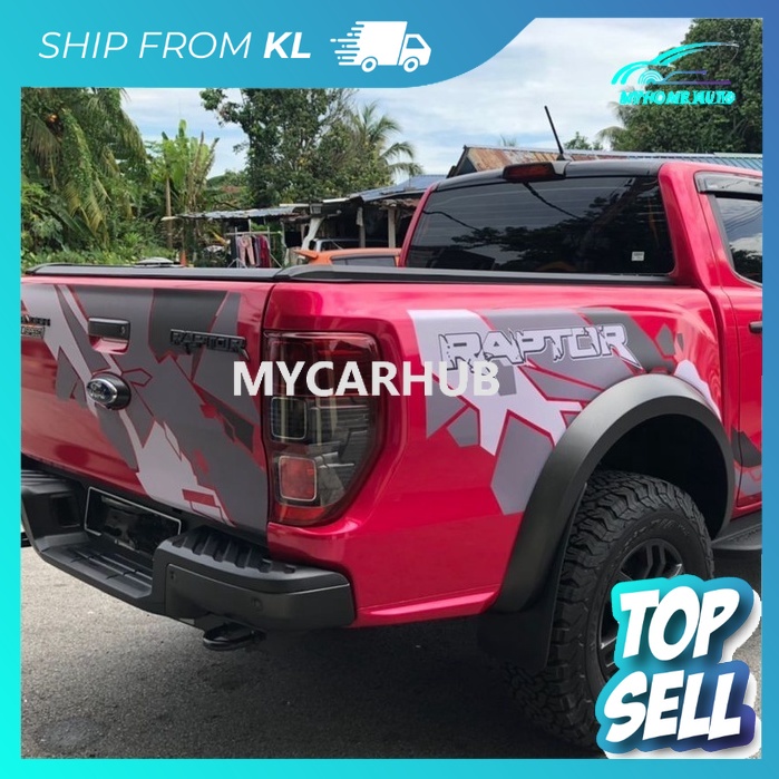 Ford Ranger Side Body Sticker Raptor / Ranger Original Design - 1C ...
