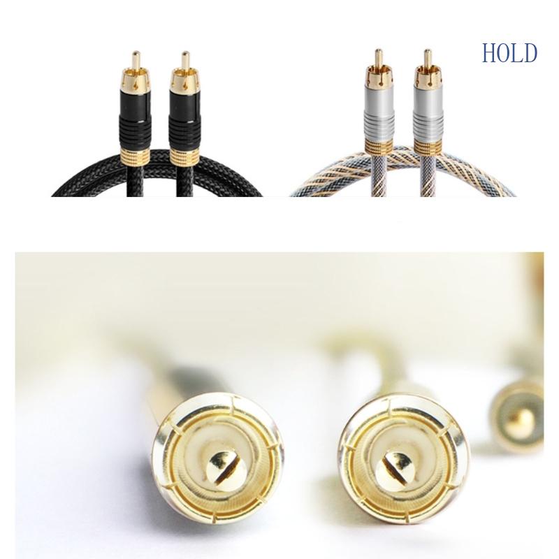ACE Digital Coaxial Cable RCA Male to RCA Male 24K Gold-Plated ...