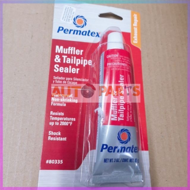 PERMATEX MUFFLER & TAILPIPE EXHAUST SEALER 85G #80335 Permatex Muffler ...