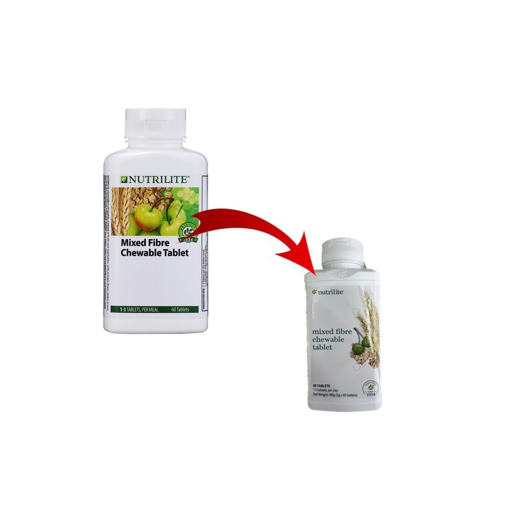 Nutrilite Mixed Fibre Fiber Chewable Tablet - 60 Tab | Shopee Malaysia