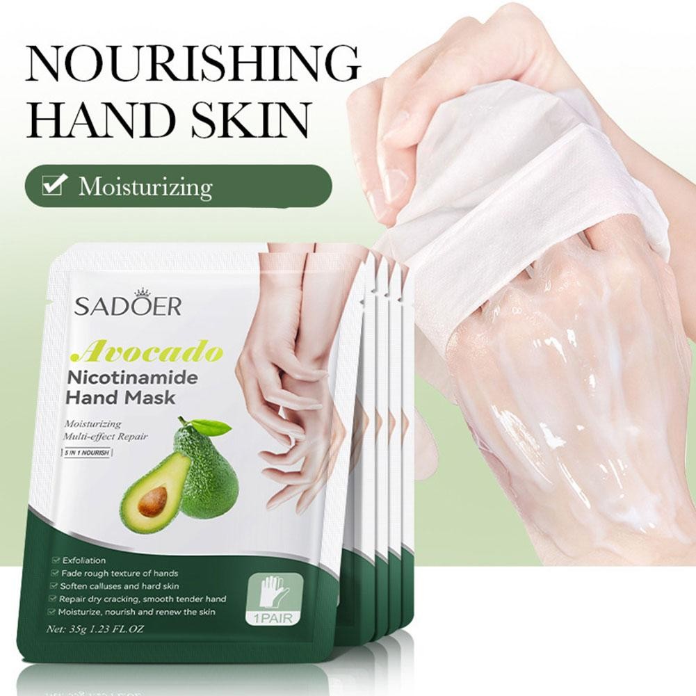 Nourishing Hand Mask Foot Peel Mask Foot Scrub Exfoliating Mask Heel ...