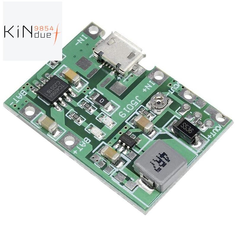 5 Pcs 2A USB 18650 Lithium Li-Ion Battery Charger Module Boost 3.7V to ...
