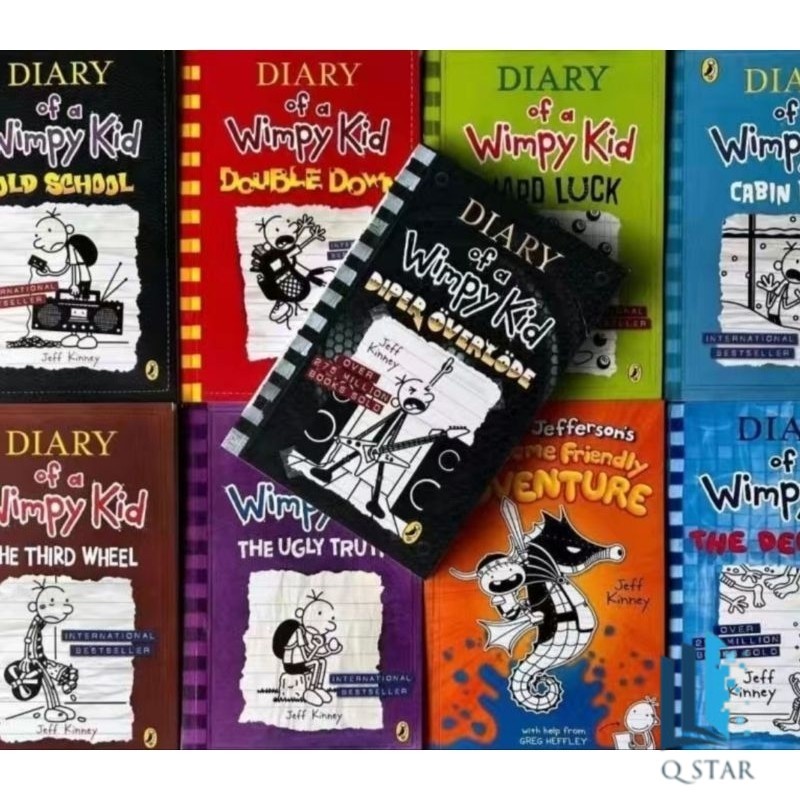 Diary Of A Wimpy Kid Kids Story Books | Shopee Malaysia