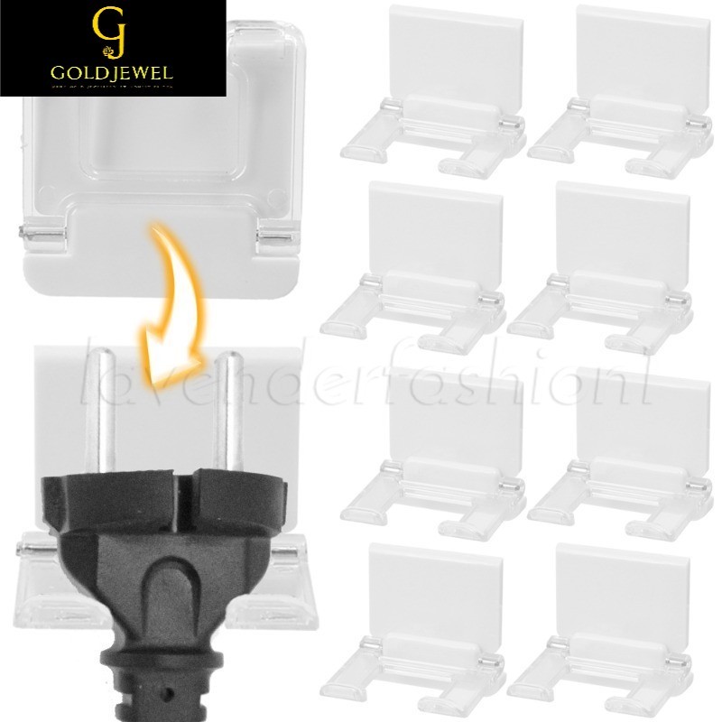 [MJ] Wall Hanging Plug Socket Storage Hooks - Power Plug Socket Holder ...