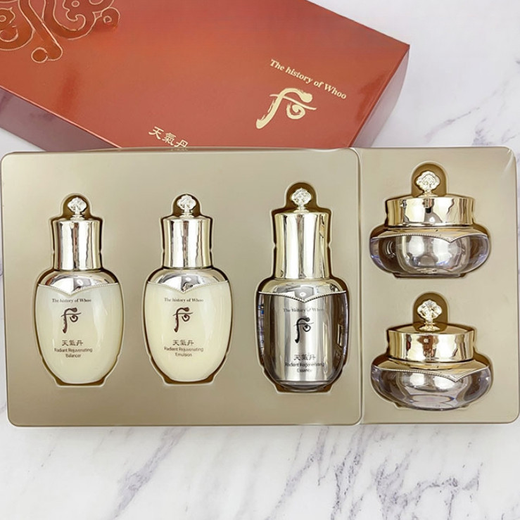 The History of Whoo Sample 5 Piece Set Gift Box | Shopee Malaysia