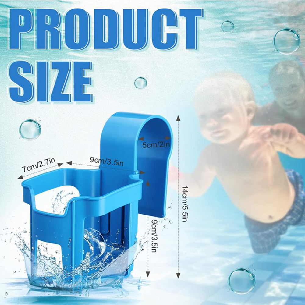 Bv Poolside Cup Holder Pool Cup Holder for 2 Inch Or Less Poolside ...