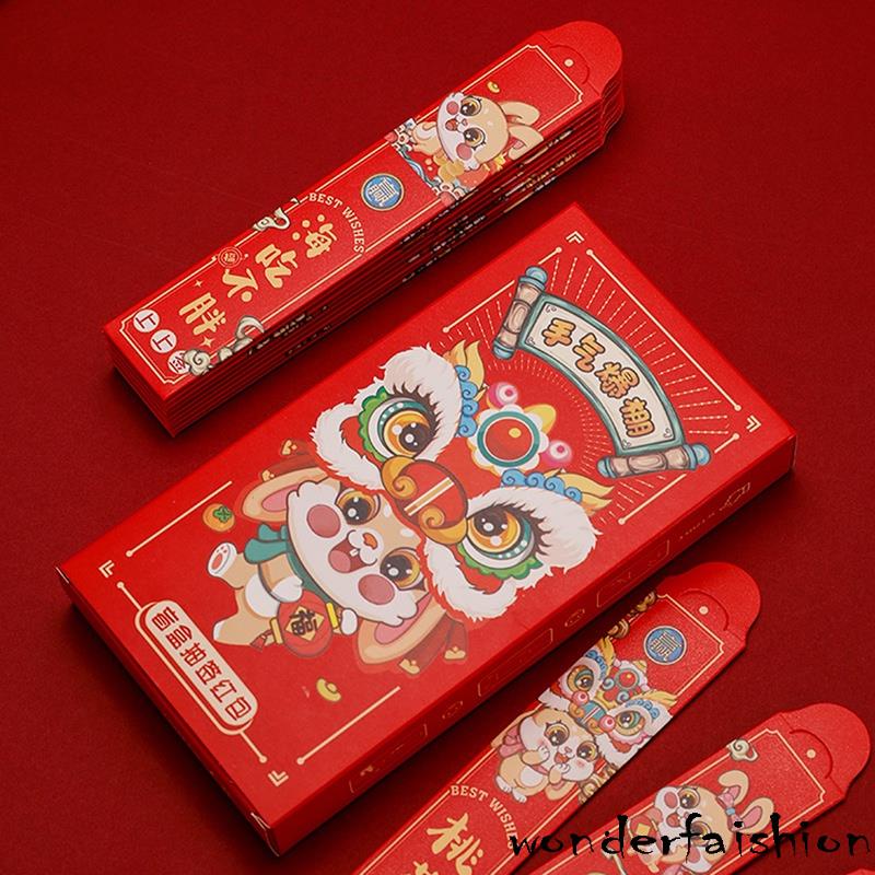 12PCS/SET Red Envelope Blind Box Holiday Gift Red Envelope Festive ...