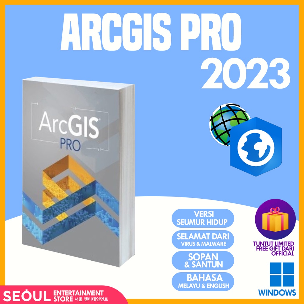ARCGIS PRO WINDOWS PC 🎇 LIFETIME PREMIUM 🎇 EASY INSTALL 🎇 FAST DELIVERY ...