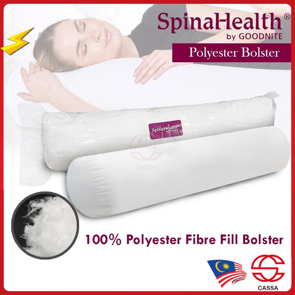 Goodnite Polyester Bolster Soft & Bouncy Bolster Bantal | Shopee Malaysia