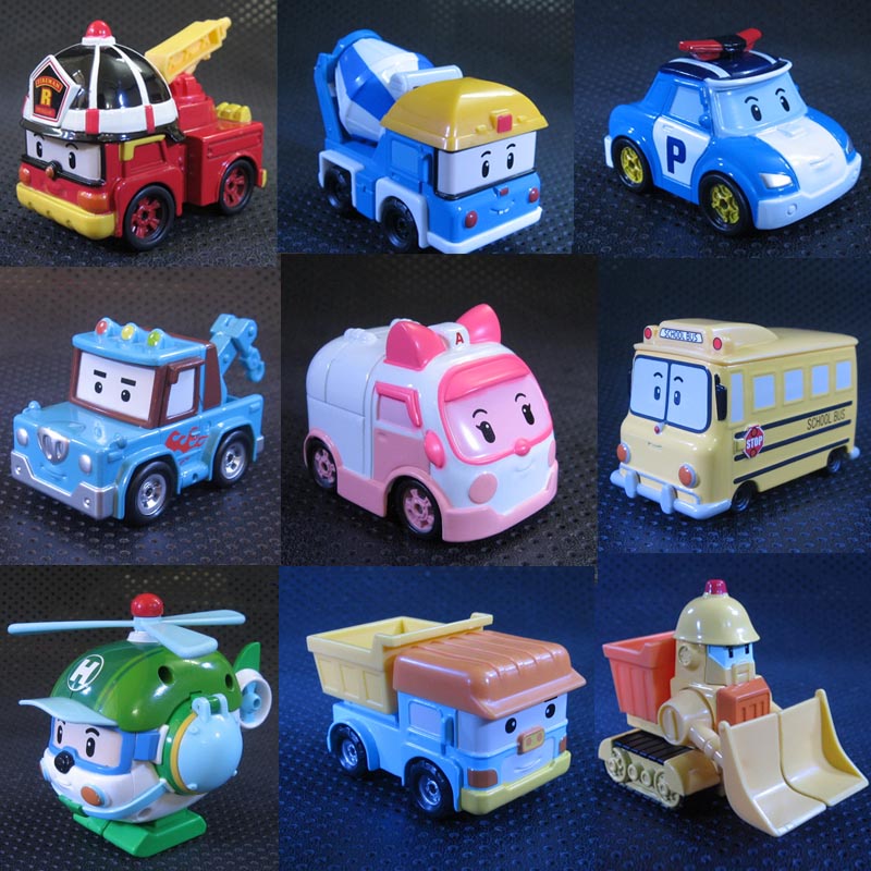 29 Models Ready Stock Poli Poli Children's Toy Alloy Car Police Car ...