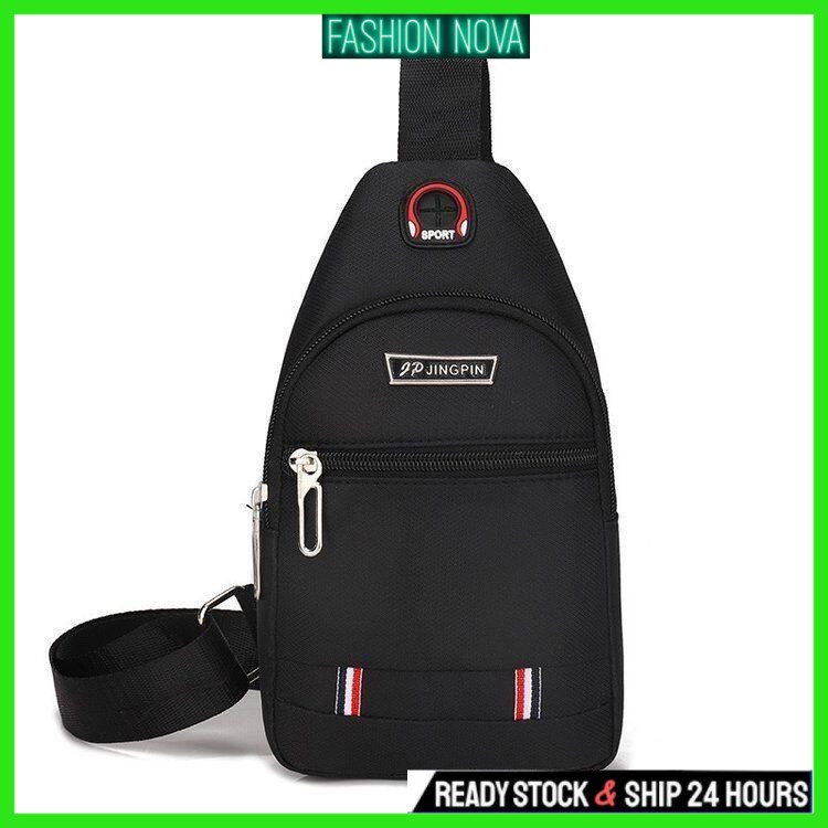 Fashion Nova 🎁 Ready Stock 🌈 Men Sling Bag Casual Chest Crossbody Bag ...