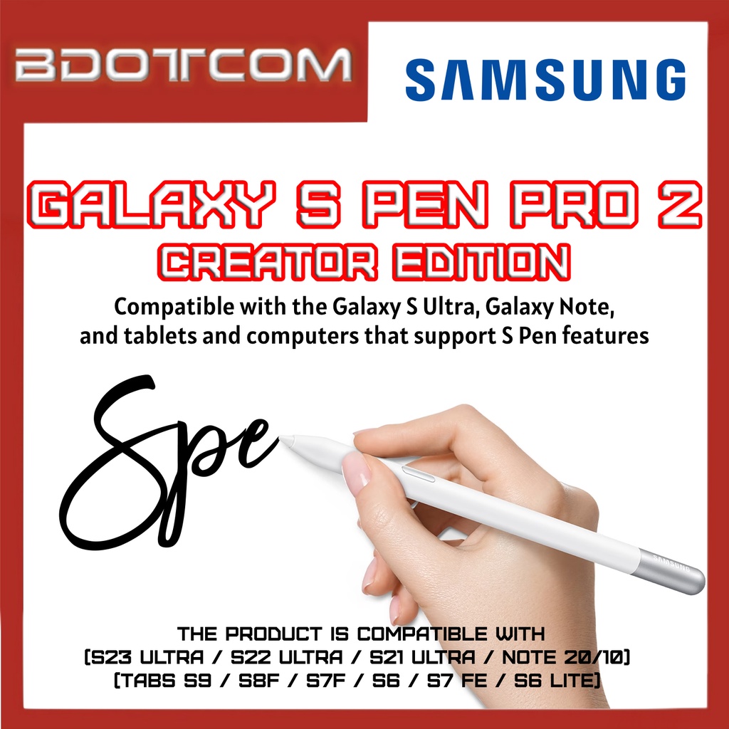 [Original] Samsung Galaxy S Pen Pro 2 Creator Edition for Samsung ...