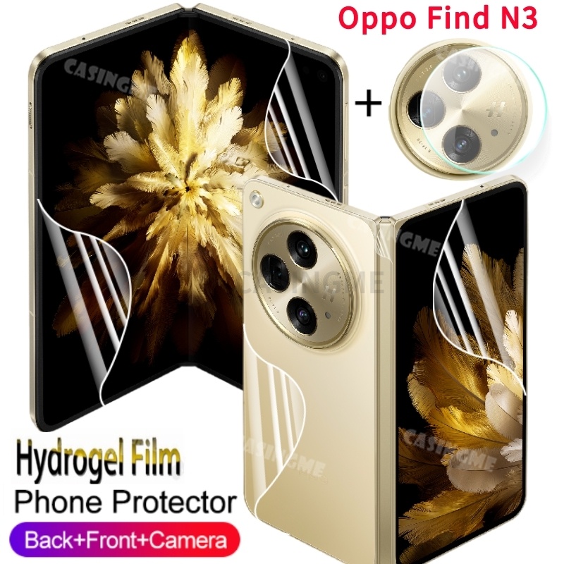 Oppo Find N3 2023 5in1 Hydrogel Film Front Back Full Cover Protection ...