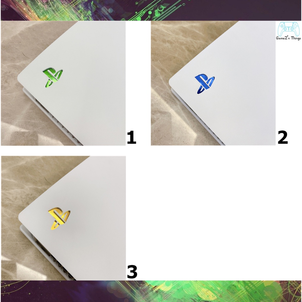 PS5 Logo Stickers Playstation 5 Sticker PS5 Underlay Decals | Shopee ...