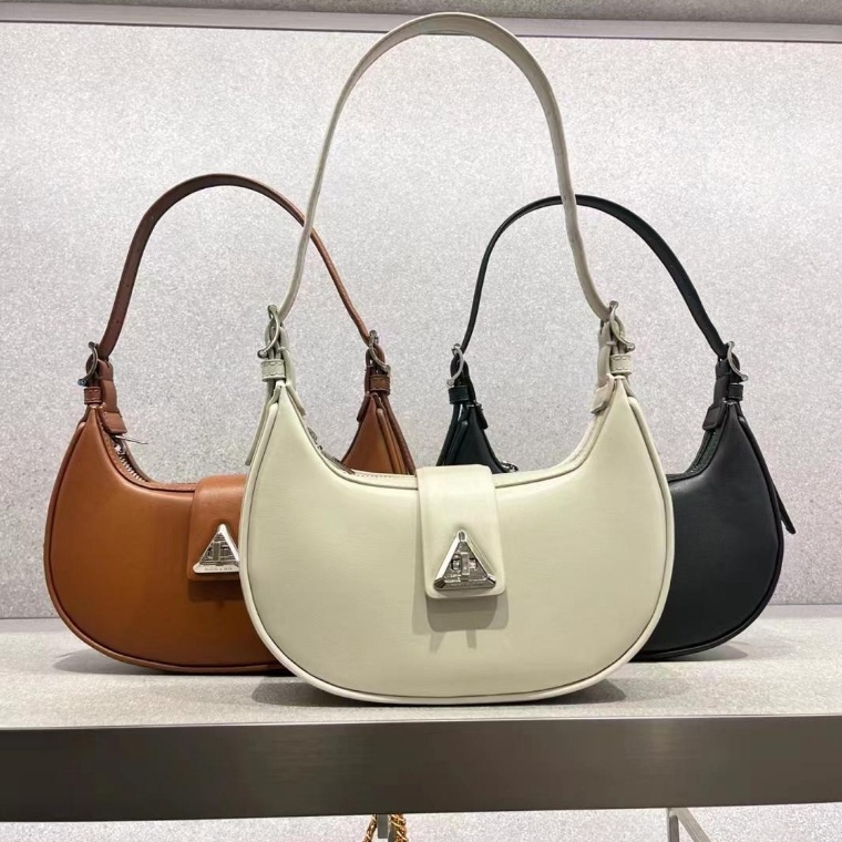 2024 New Moon Women's Bag 50271205 cnk Simple Triangle Buckle Crossbody ...